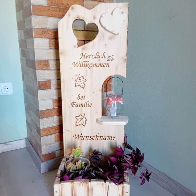 Schild für eingang willkommen - Etsy.de