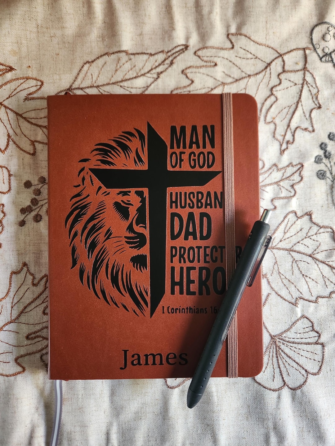 Personalized Man of God Note Book- Prayer Journal- Customized Gift ...