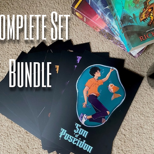 3 Print Bundle Heroes of Olympus Poster Series - Etsy