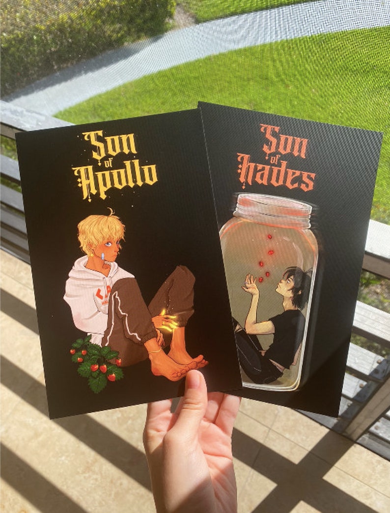 3 Print Bundle Heroes of Olympus Poster Series | Etsy