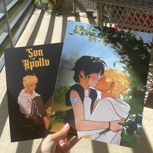 Solangelo Kiss | Fine Art Print | the Heroes of Olympus, Illustration ...