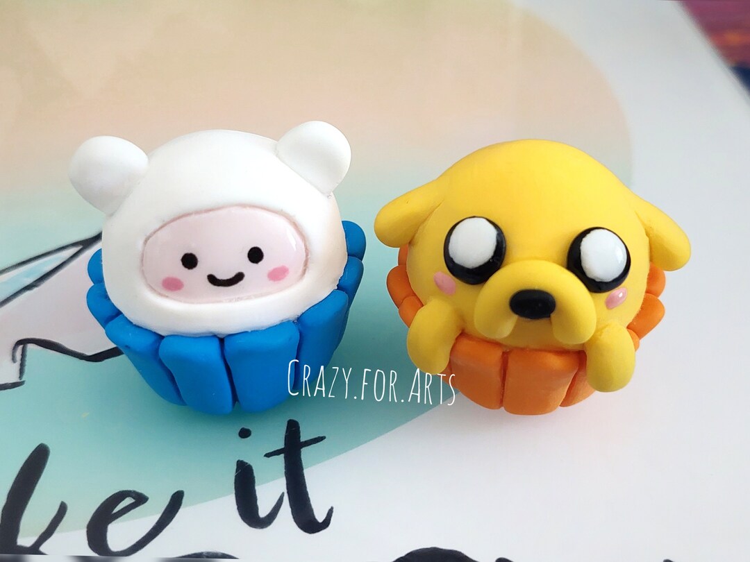Fin Cake Jake Cake Adventure Time Theme Mini Food Art - Etsy