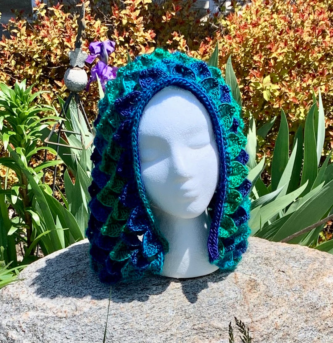 Mermaid Scale Hood - Etsy