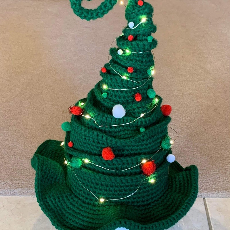 Christmas Tree Hat - Etsy