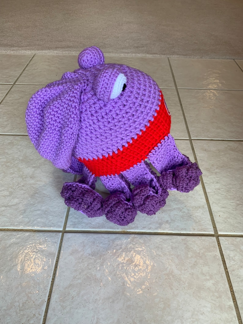 Red Wings Octopus Hat - Etsy