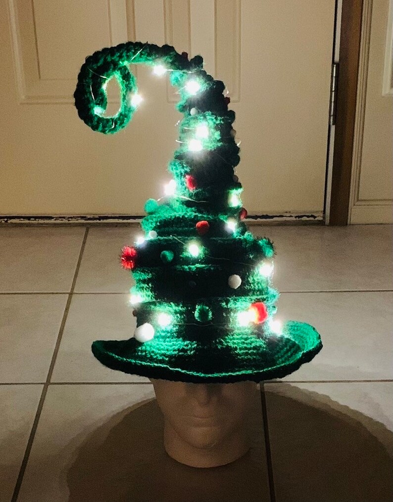 Crazy Christmas Tree Hat - Etsy