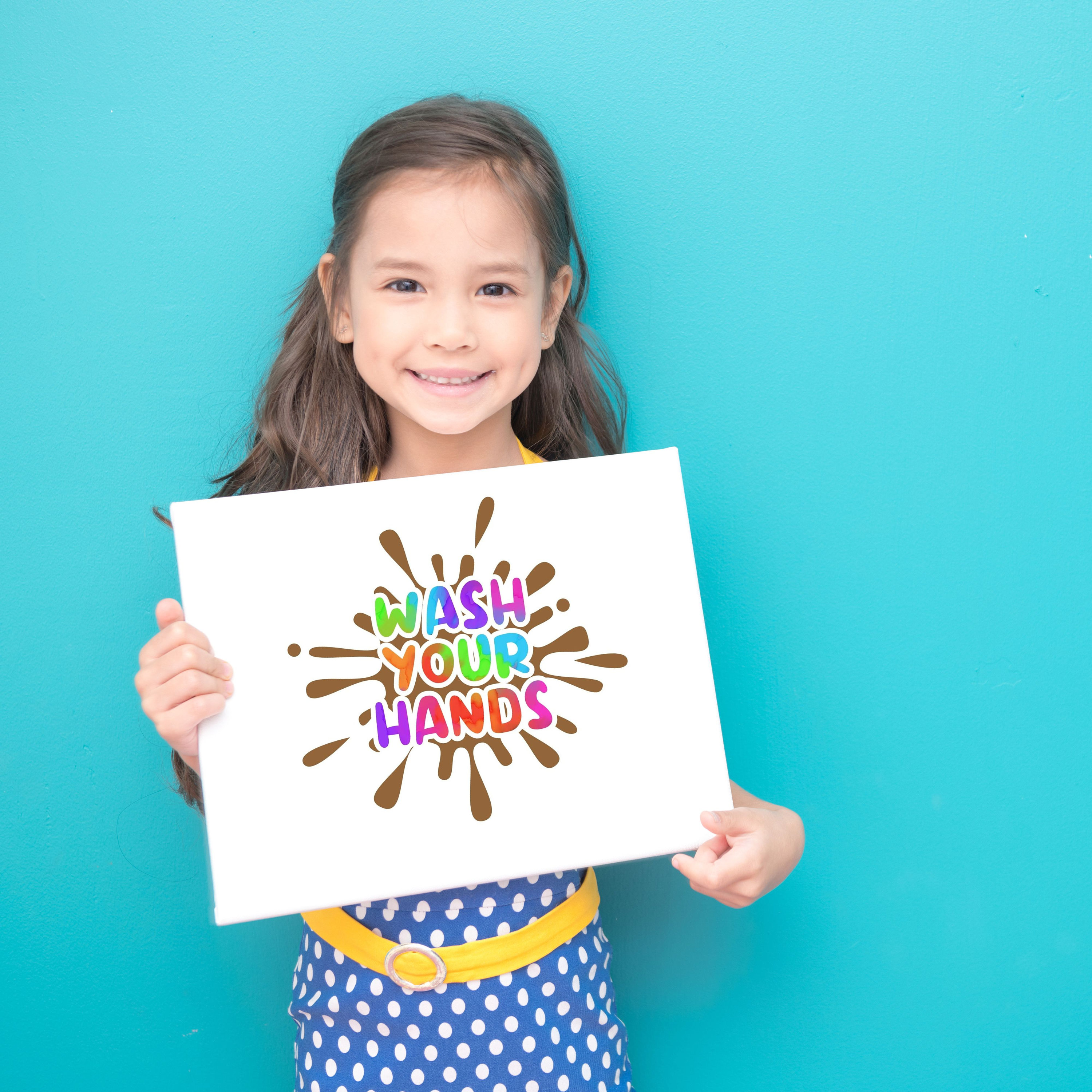 Wash Your Hands! Set of 4 Handwashing Reminders for School and Home ...