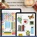 Teacher Planner Digital Sticker Book - Hyperlinked Goodnotes File ...
