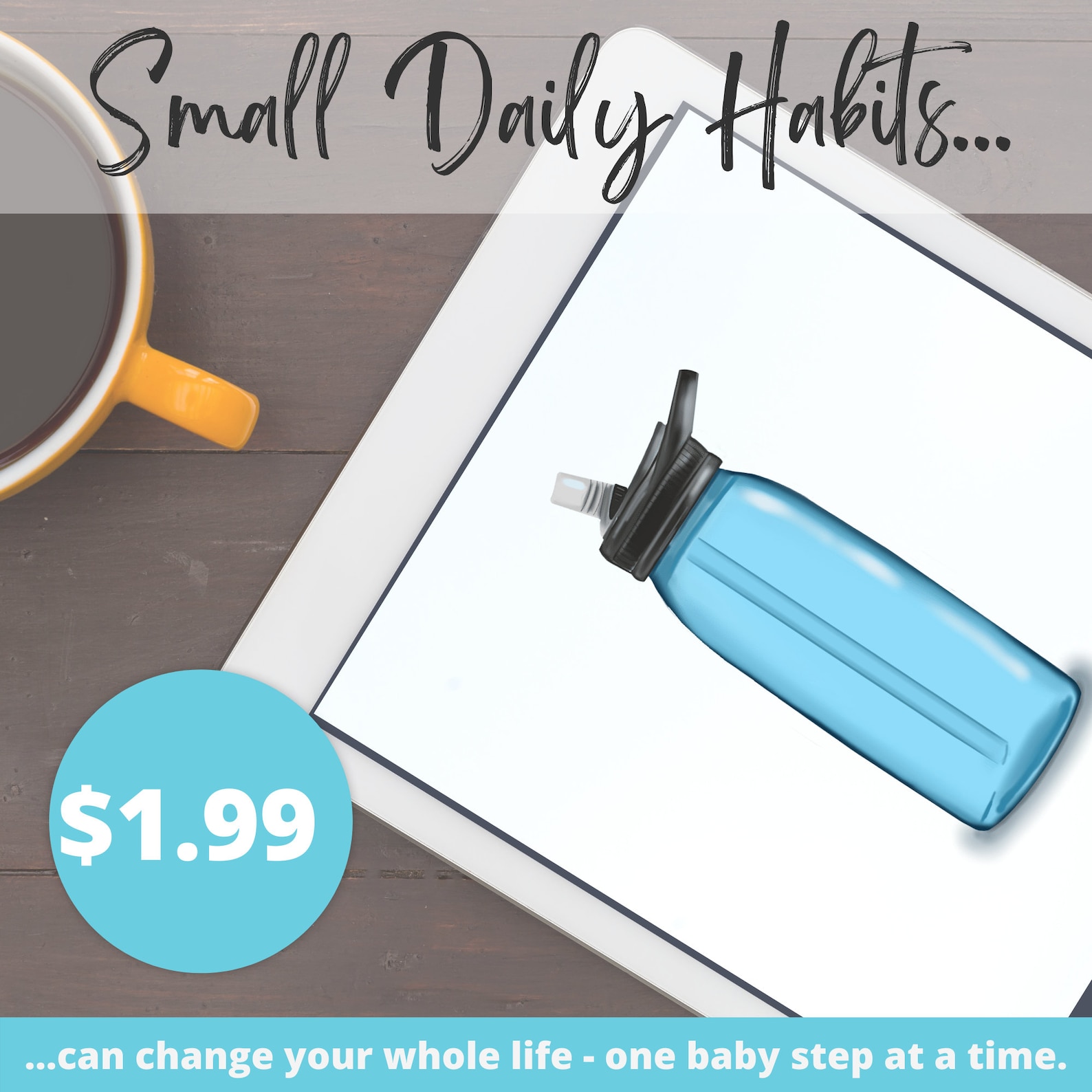 Healthy Habits Digital Sticker Set - Precropped and Transparent ...