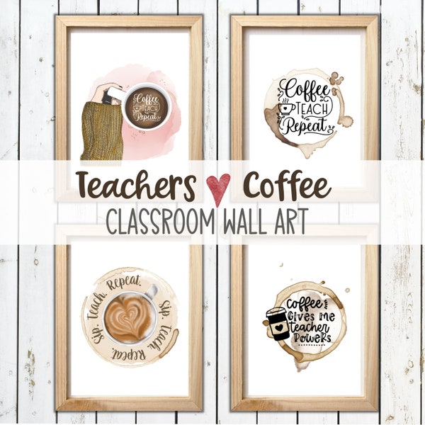 Coffee Classroom Posters - Etsy