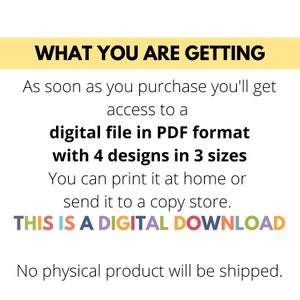 We Are Growing! Set of 4 Classroom Wall Art Posters for School and Home ...