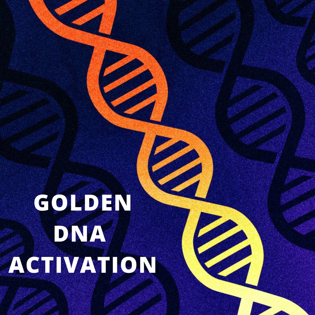 Golden DNA Activation | 144,000 DNA Strands | Personal Facilitation - Etsy