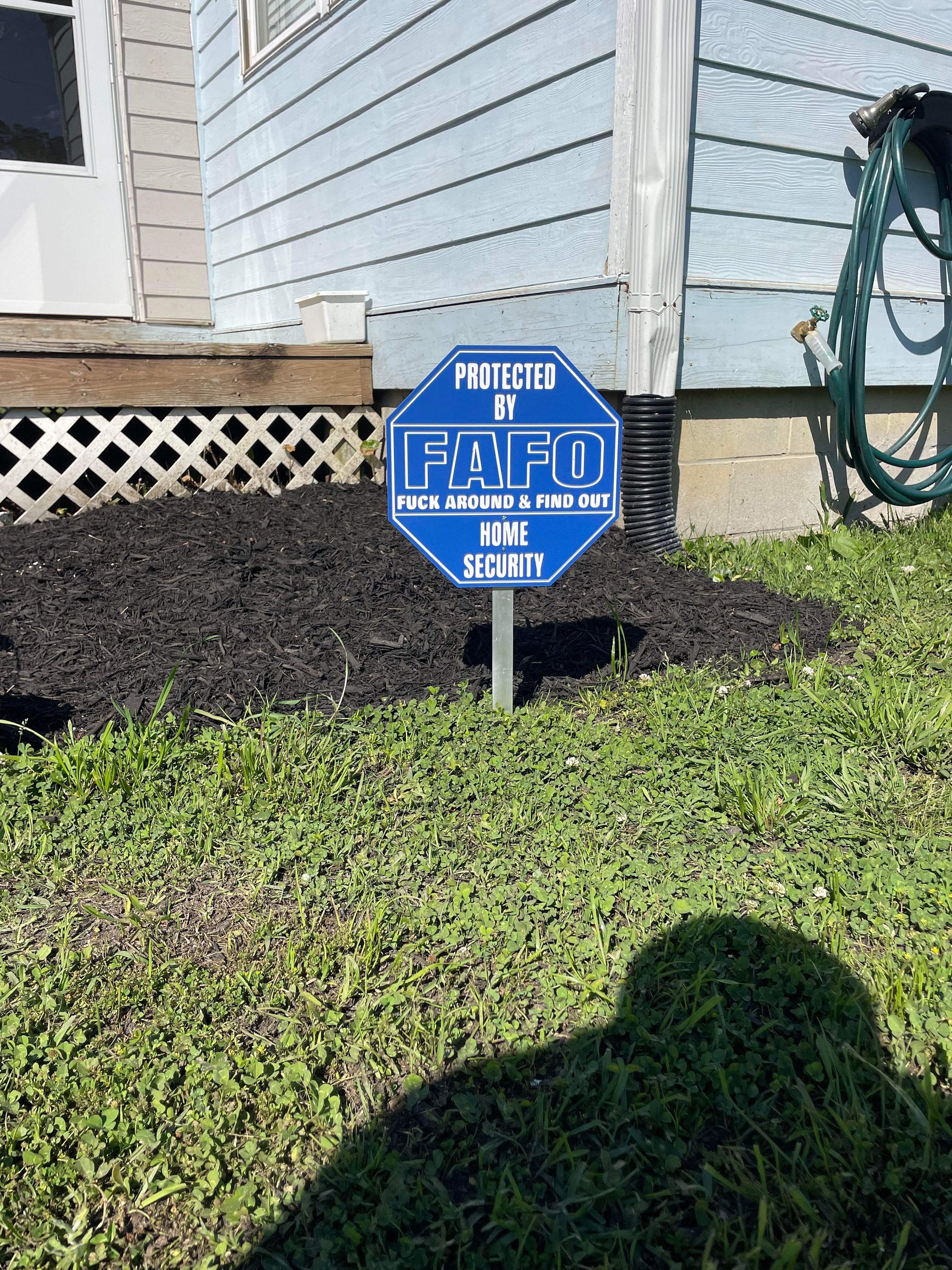 FAFO 2A Security Sign - Etsy