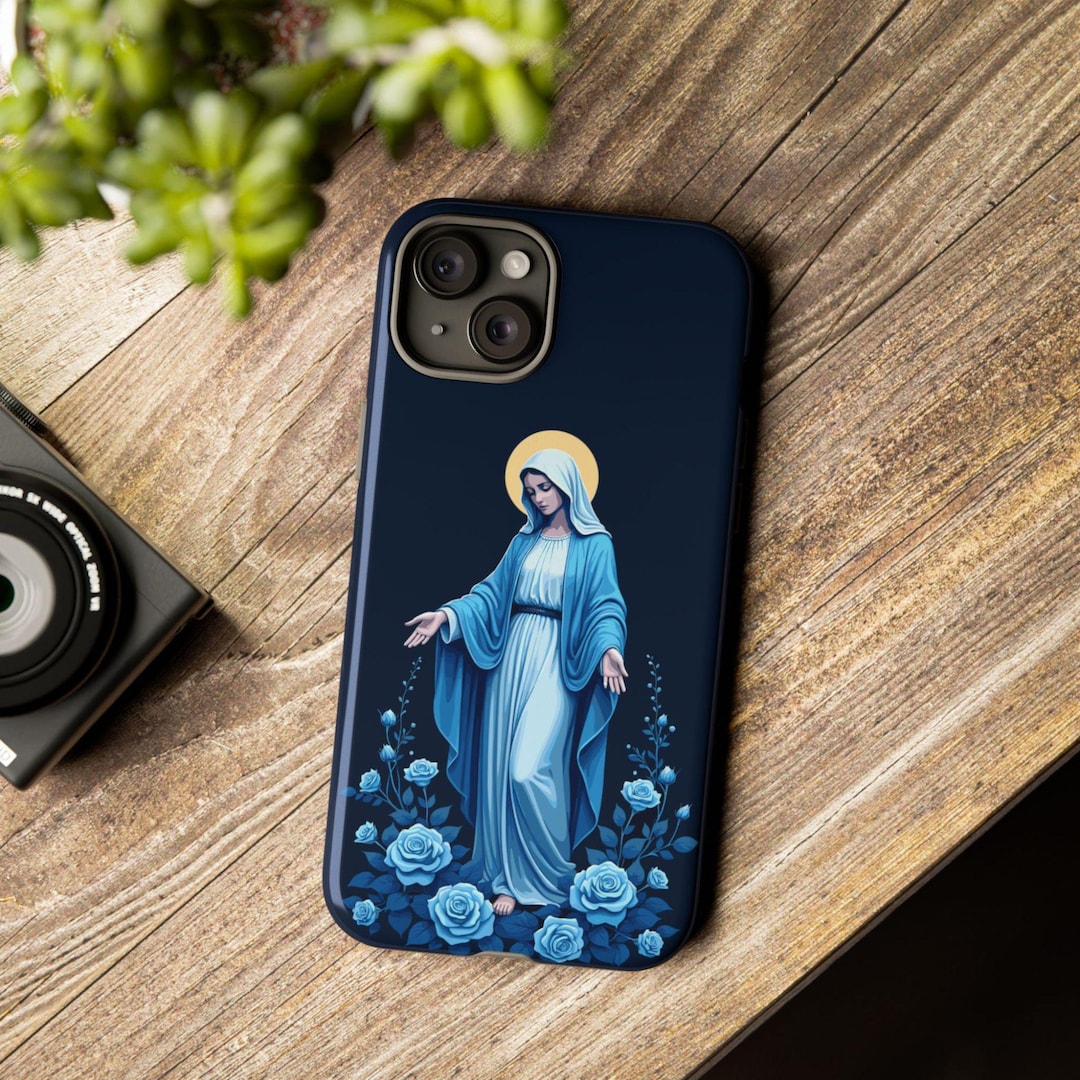 Virgin Mary Phone Cover, Catholic Phone Tough Case for Iphone, Galaxy ...