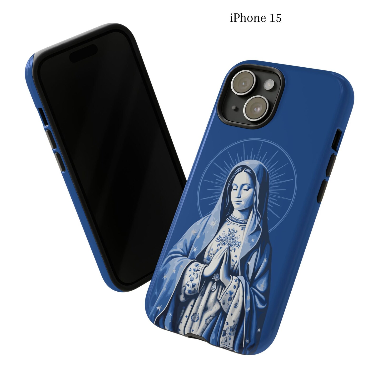 Virgin Mary Phone Cover, Catholic Faith Cell Phone Tough Case for ...