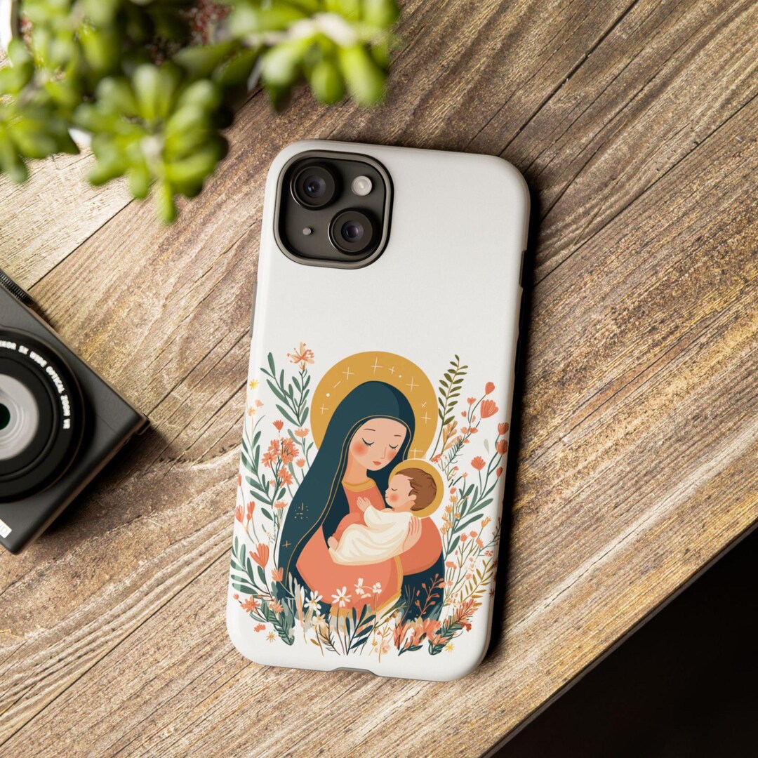 Catholic Phone Case, Our Lady of La Leche Tough Phone Cover for Iphone ...