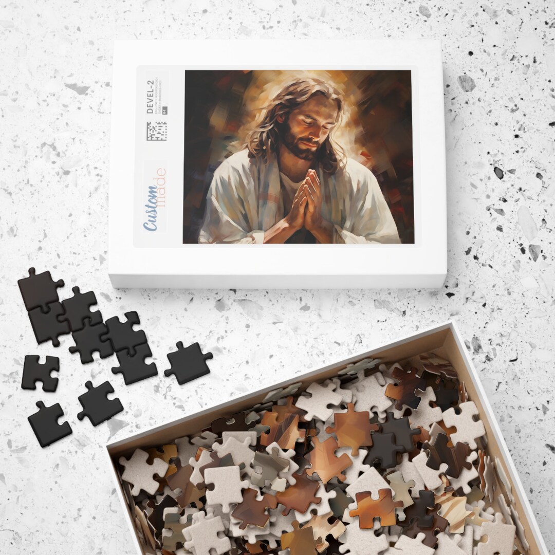 Jesus Puzzle, Christian Jigsaw Puzzle (110, 252, 520, 1014 Pcs), Jesus ...