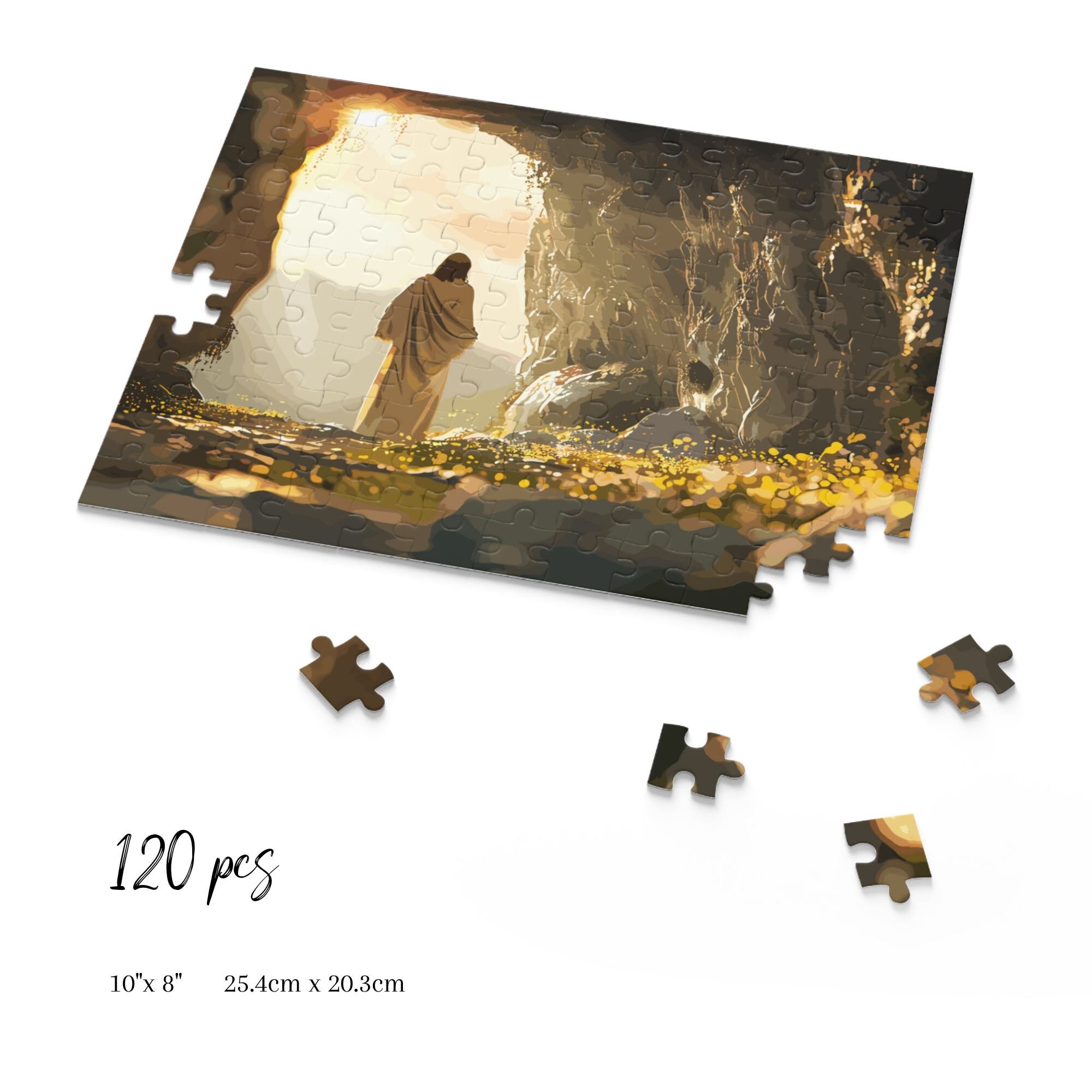 Christian Puzzle Jesus Resurrected, Catholic Easter Gift 120, 252, 500 ...