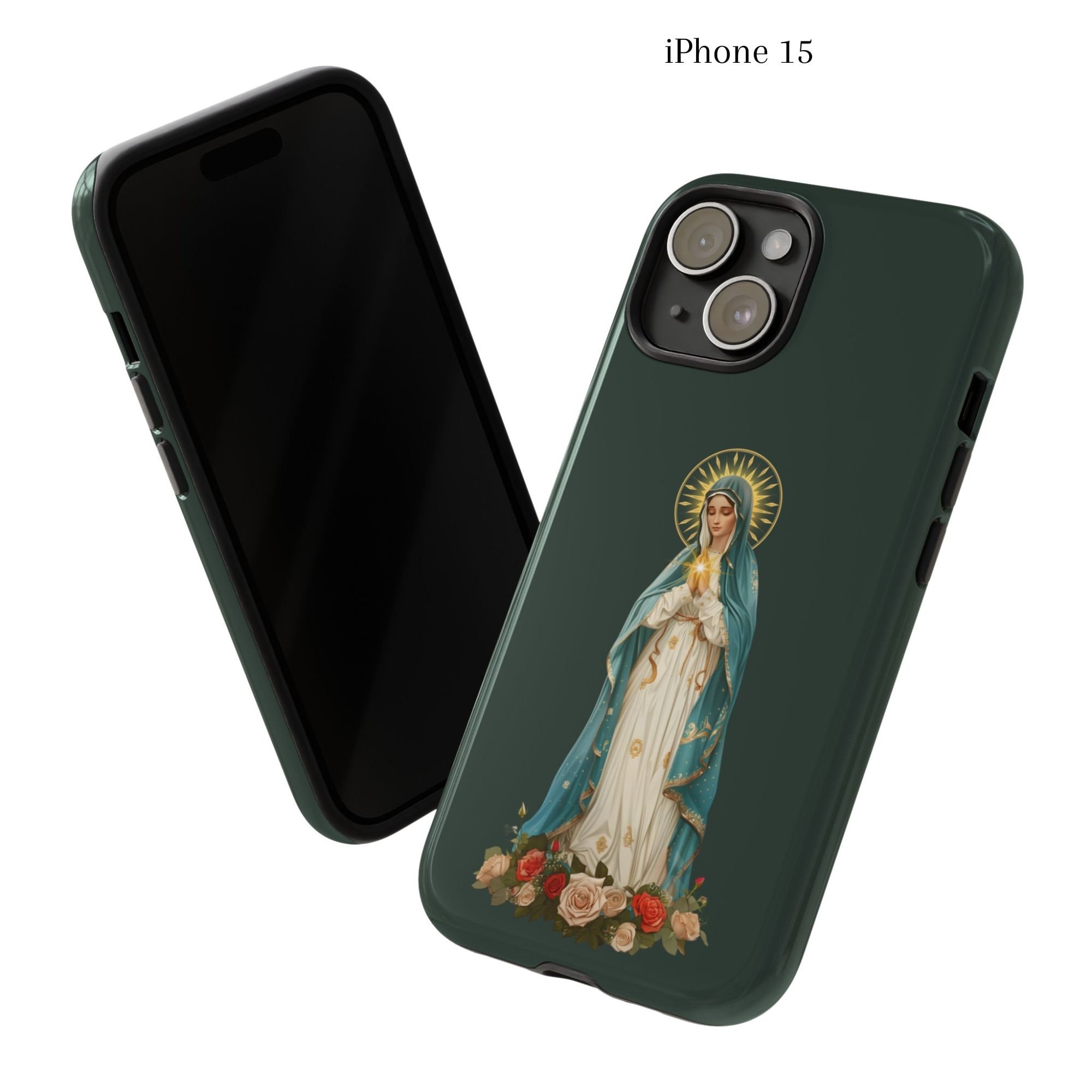 Virgin Mary Phone Cover, Catholic Cell Phone Tough Case for Iphone ...