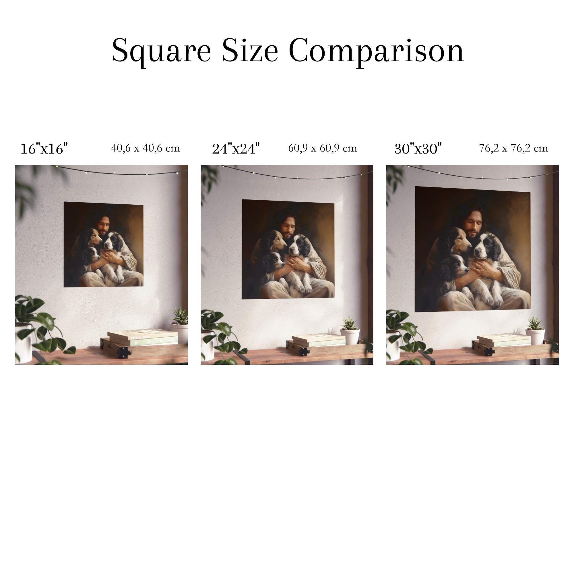 Christian Poster Jesus With Dogs Jesus Art Bible Art Christian Dog ...