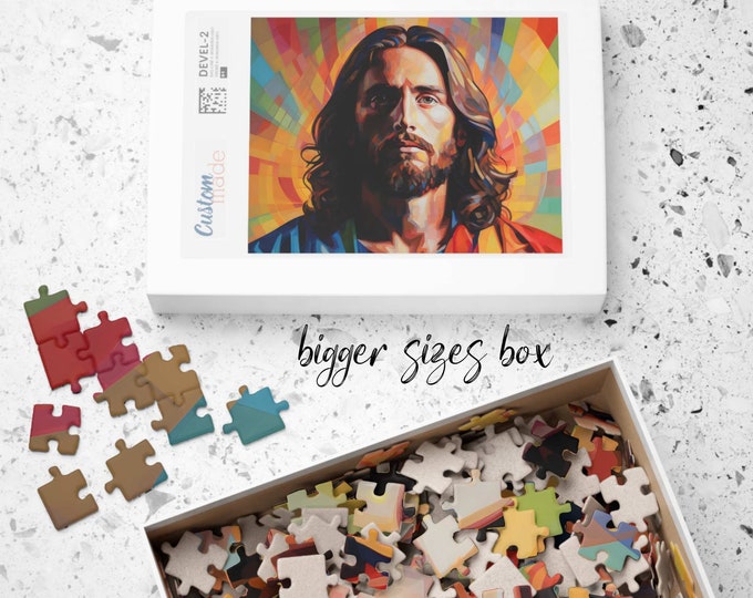 Kids' Jesus Puzzle, Childrens Religious Puzzle, Catholic Teacher Gift ...