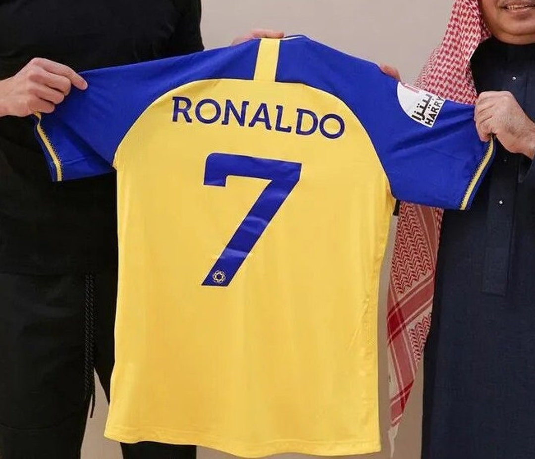 Ronaido 7 Home Jersey Al Nassr 2022 2023 Cristiano Ronaido Etsy