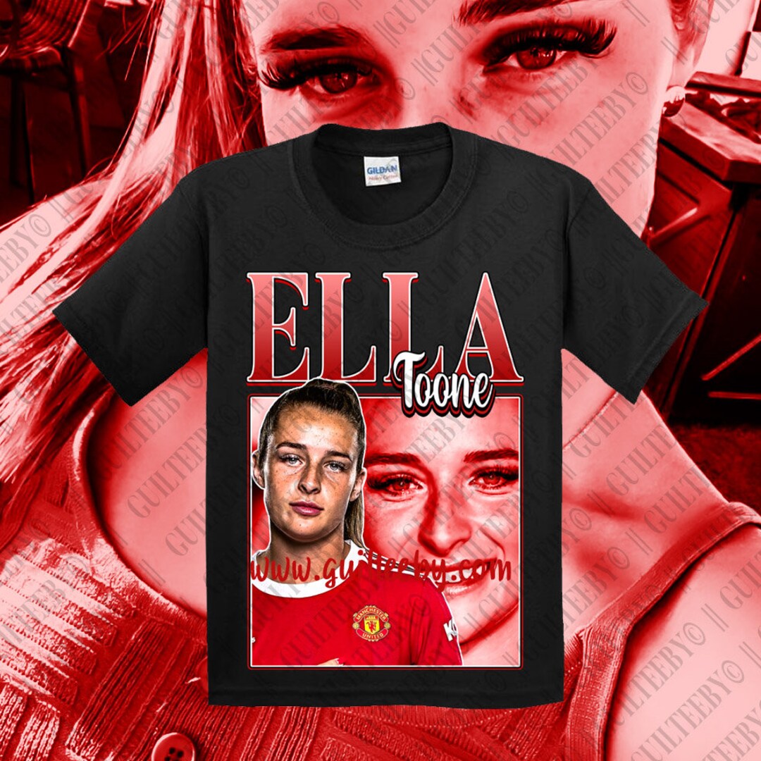 Ella Toone Custom 90'S Graphic Tee | (women's Football) - Etsy