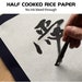 5sheets Rice Paper, Blank Rice Paper, Mulberry Paper, Printable Rice ...