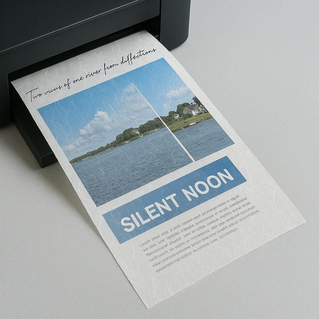 5sheets Rice Paper, Blank Rice Paper, Mulberry Paper, Printable Rice ...