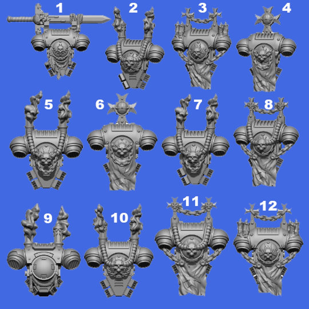 Pimp up Your Mini, Backpack 1 / Eternal Pilgrim / Modellbau / Miniature ...