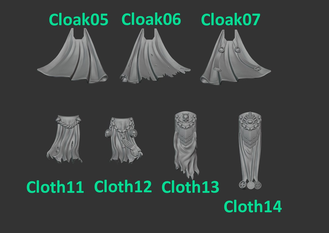 Pimp up Your Mini, Cloak&cloth Stretch Goal / Eternal Pilgrim ...