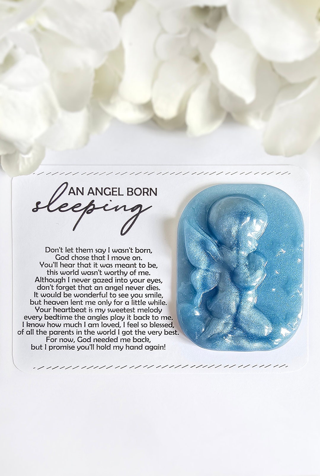 An Angel Born Sleeping Miscarriage Gift Baby Memorial Loss of Baby ...