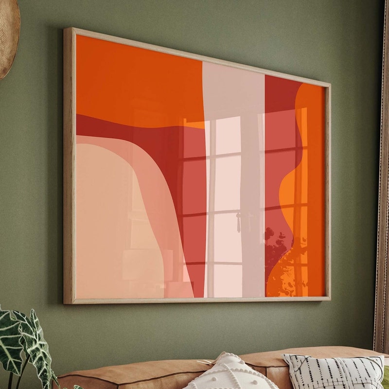 Warm Colors Poster - Etsy