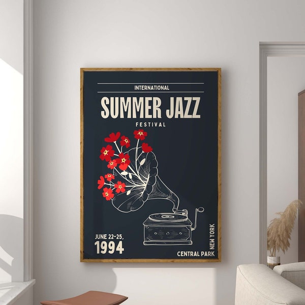 Jazz Poster - Etsy