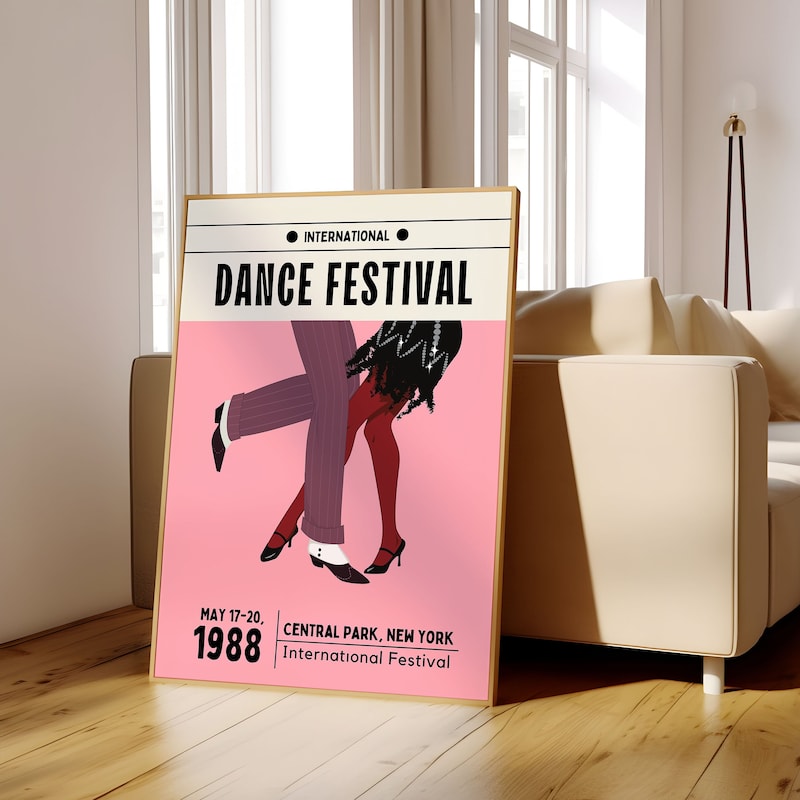 Dance Poster - Etsy