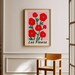 Les Fleurs Poster, Flower Printable Wall Art, Poppies Print, Botanical ...