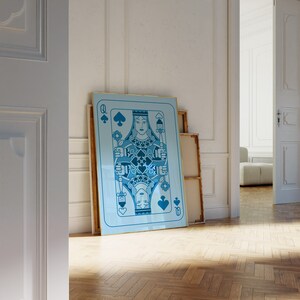 Blue Preppy Printable Wall Art Set of 2 Preppy Print Set - Etsy