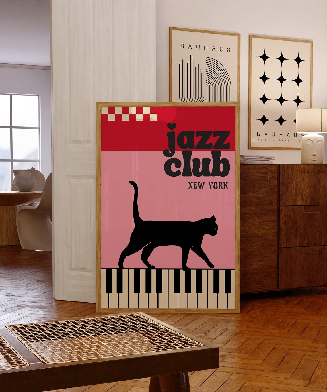 Retro Jazz Club Art Print: Music Festival Poster (digital Download) - Etsy