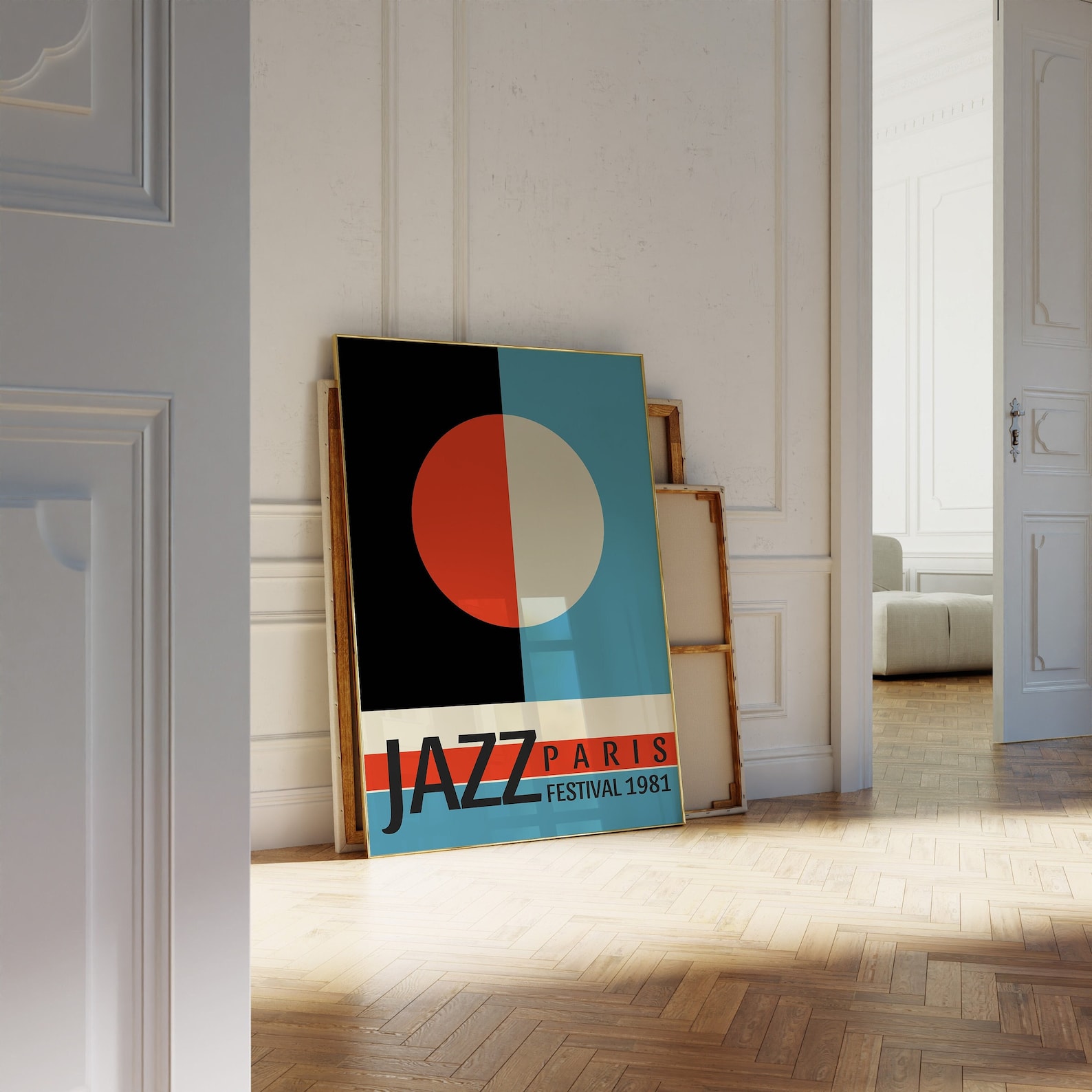 Jazz Festival Printable Wall Art, Retro Jazz Music Print, Mid Century ...