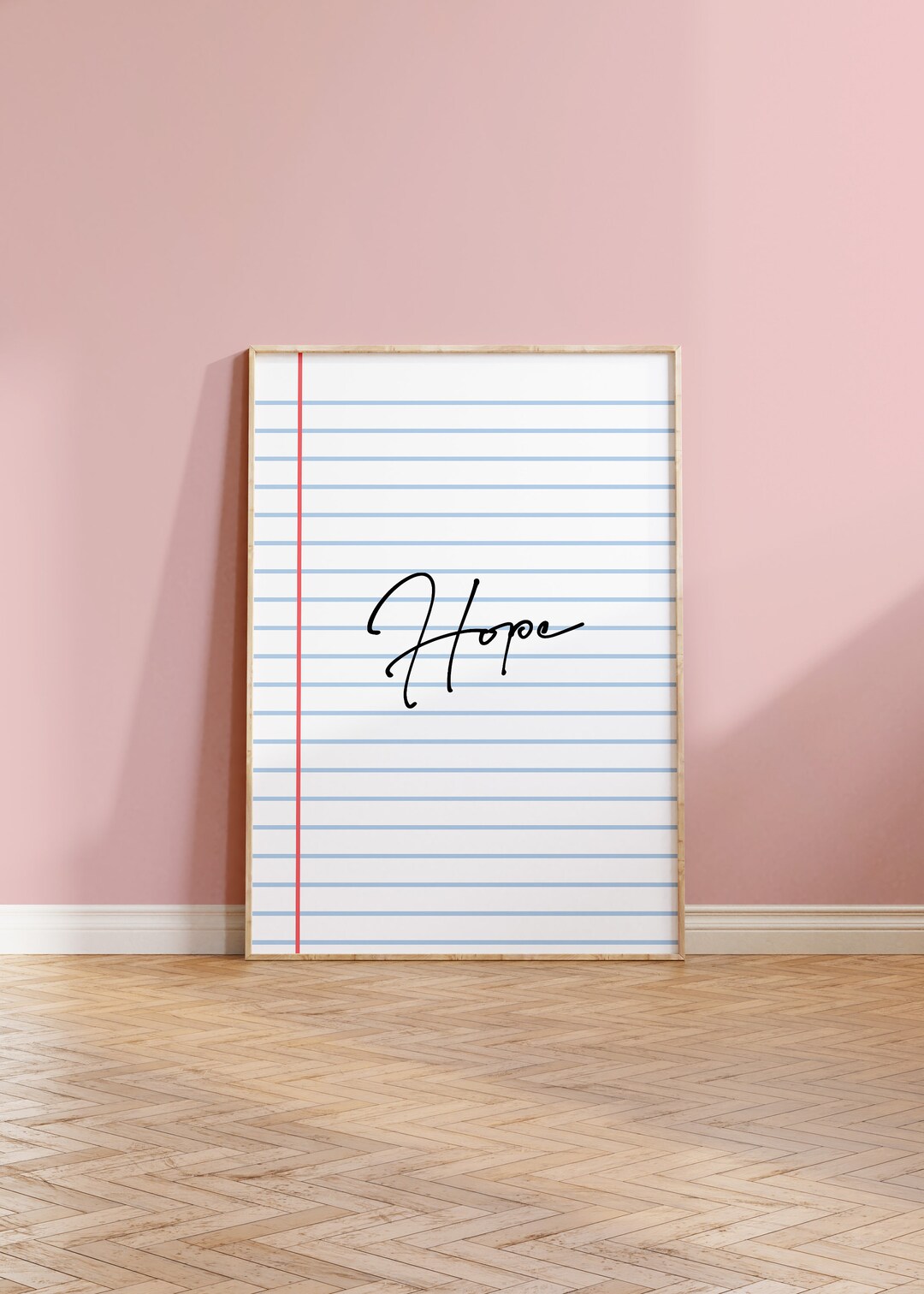 Hope Printable Wall Art, Typography Poster, One Word Printable ...