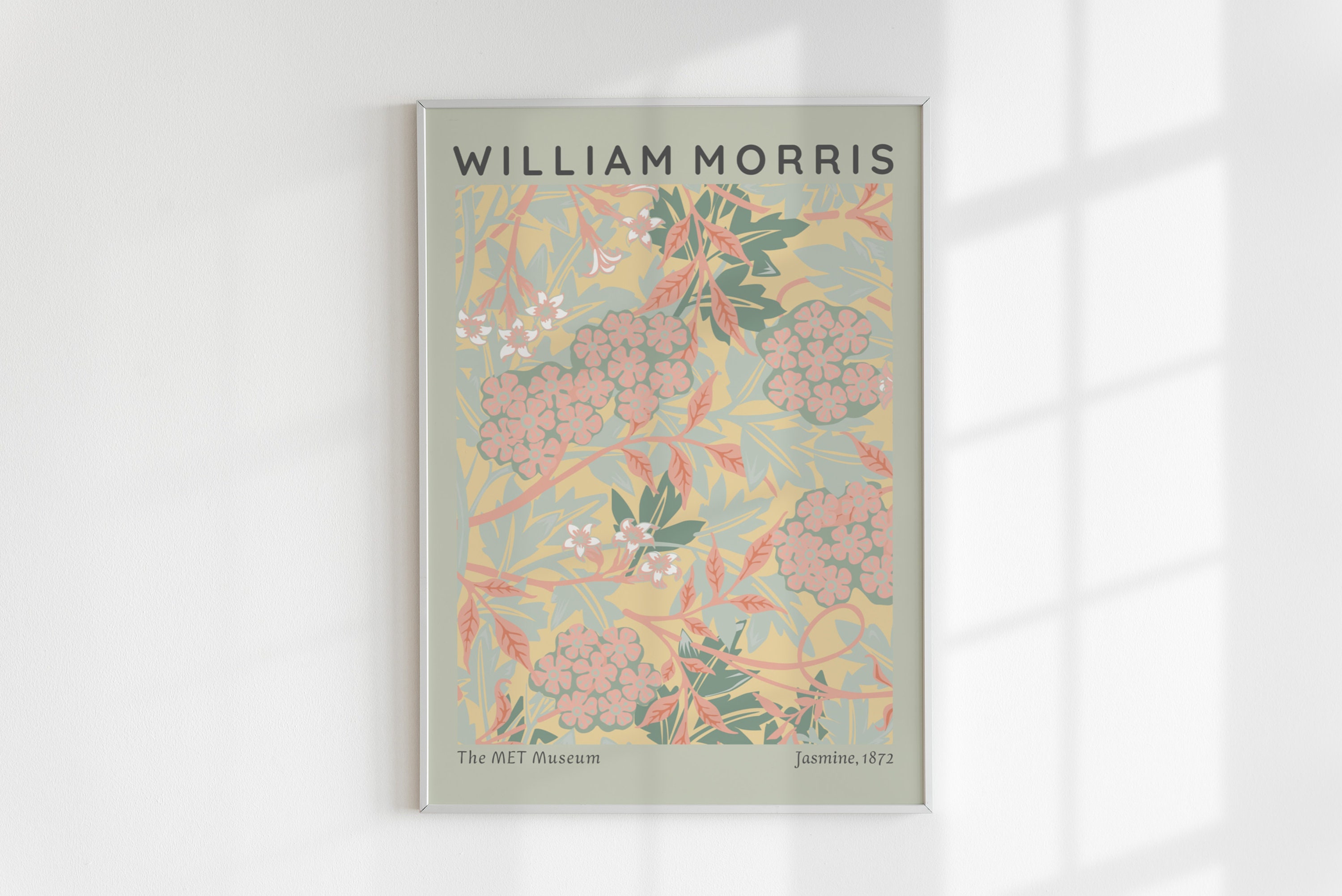 William Morris Printable Wall Art William Morris Pastel - Etsy