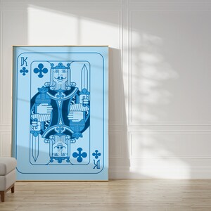 Blue Preppy Printable Wall Art Set of 2 Preppy Print Set - Etsy