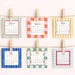 2026 Mini Funky Calendar Cards: Square Monthly Cute Desk Calendar Set ...