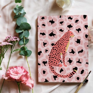 Blush Pink Cheetah Printable Wall Art, Animal Print, Eclectic Home ...