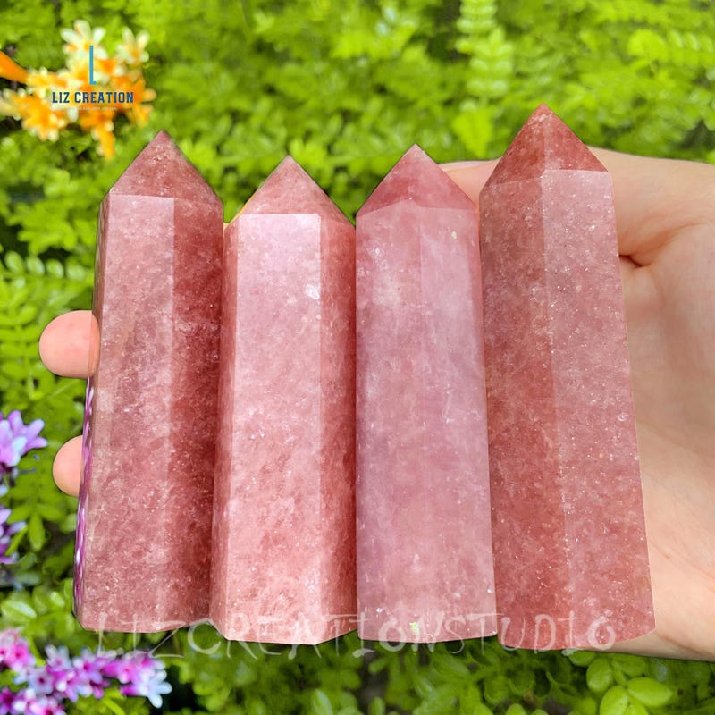 Strawberry Crystal - Etsy