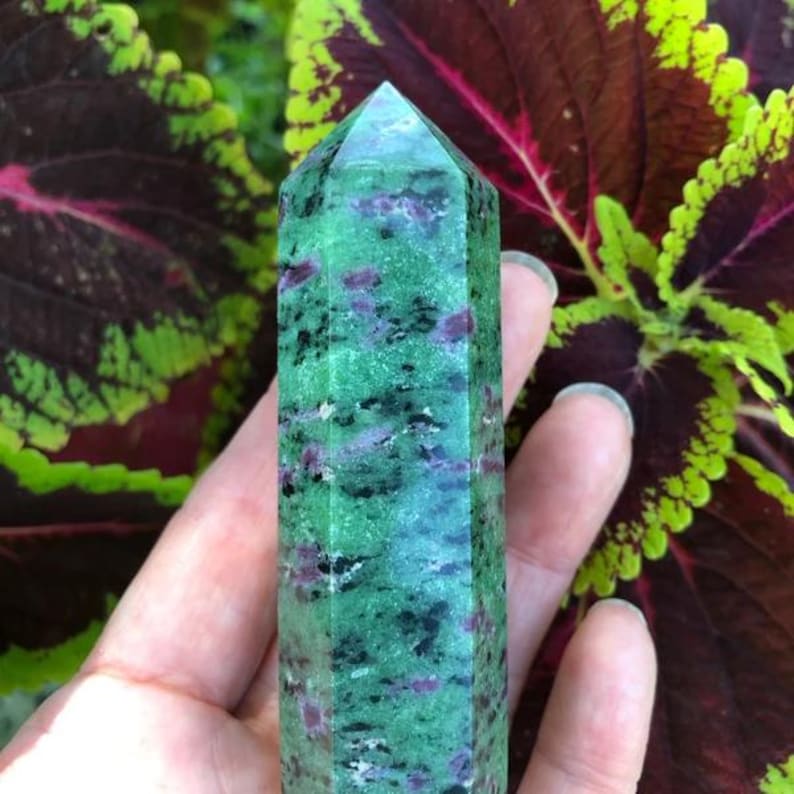 Natural Crystal Tower Point, Natural Gemstone Obelisk Wand, Mineral ...
