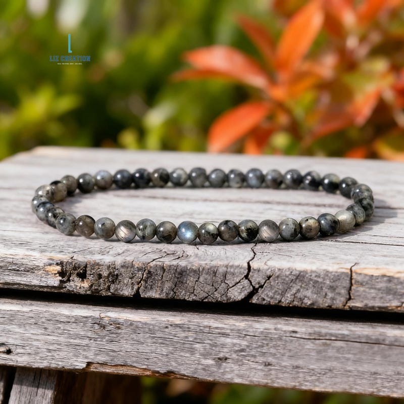 Laborite Stone Bracelet - Etsy