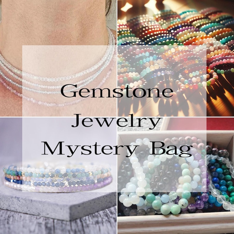 Crystal Mystery Box, Rough Stones, Jewelry, Healing Crystals - Etsy