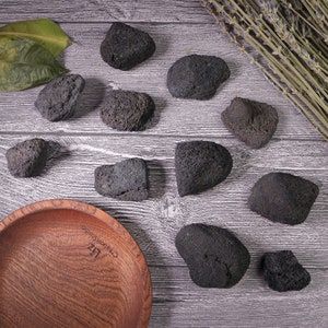 Raw Lava Volcanic Stone-natural Rough Natural Stone Pocket Crystals ...