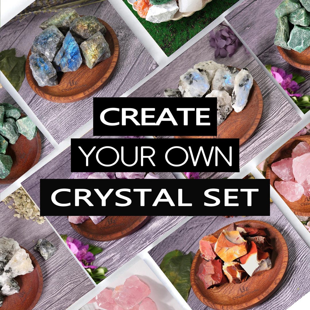 Crystal Mystery Box, Rough Stones, Jewelry, Healing Crystals - Etsy
